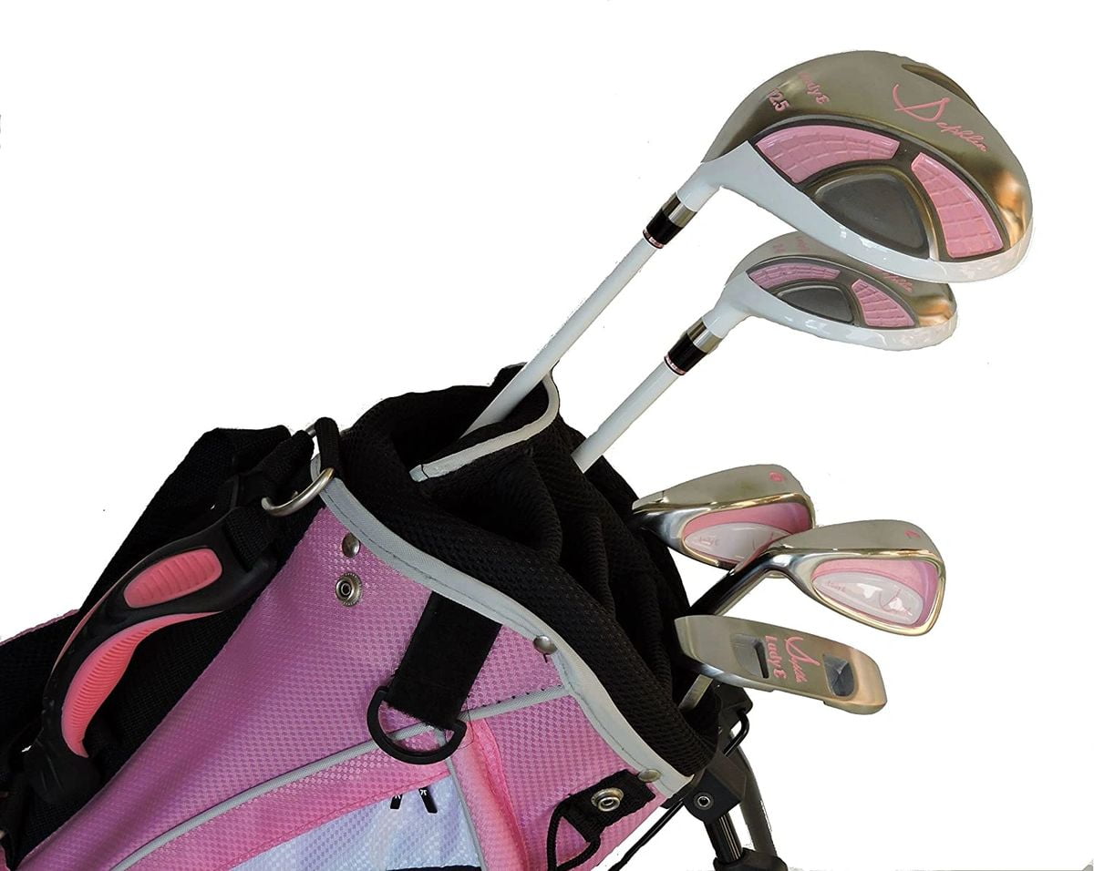 Sephlin - Lady E Girls Pink Golf Set & Bag *5* Pcs Club Set Ages 3-6 ...
