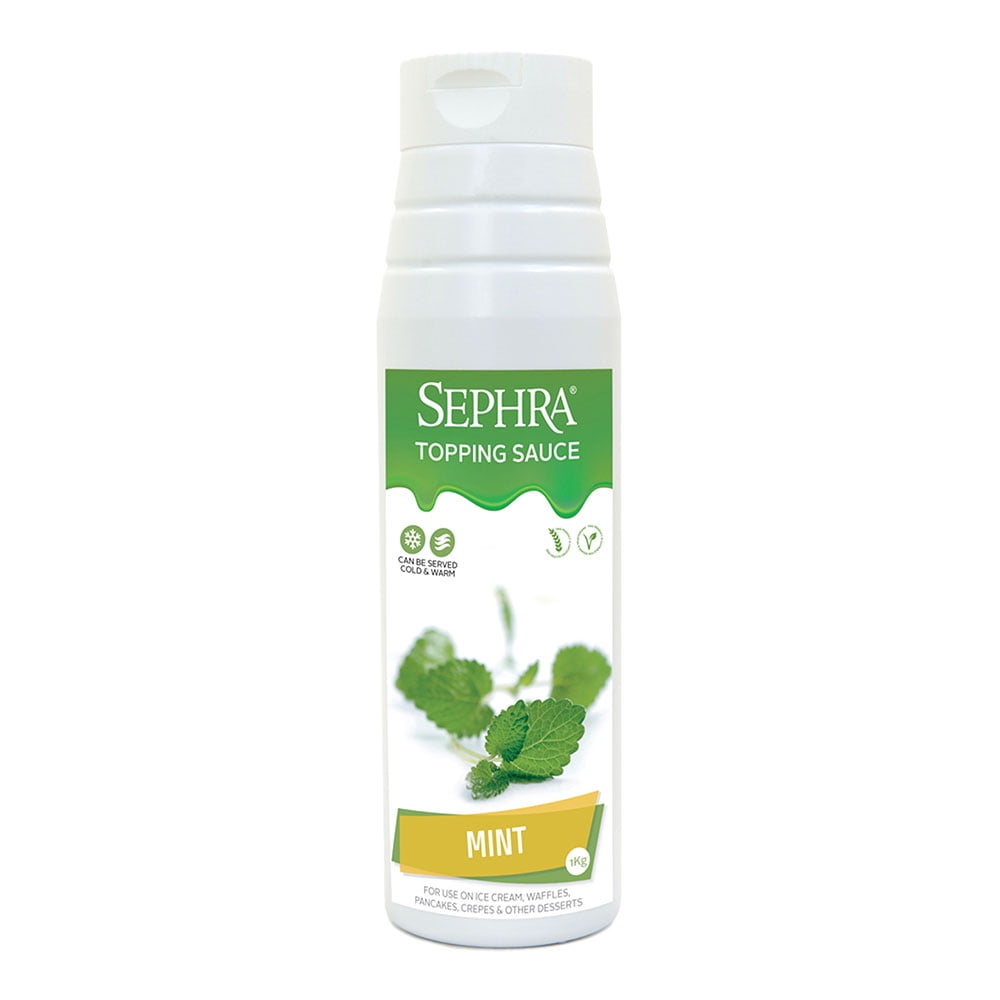 Sephra Topping/Dessert Sauce - 2.2lb Squeezy Bottle (Mint) - Walmart.com