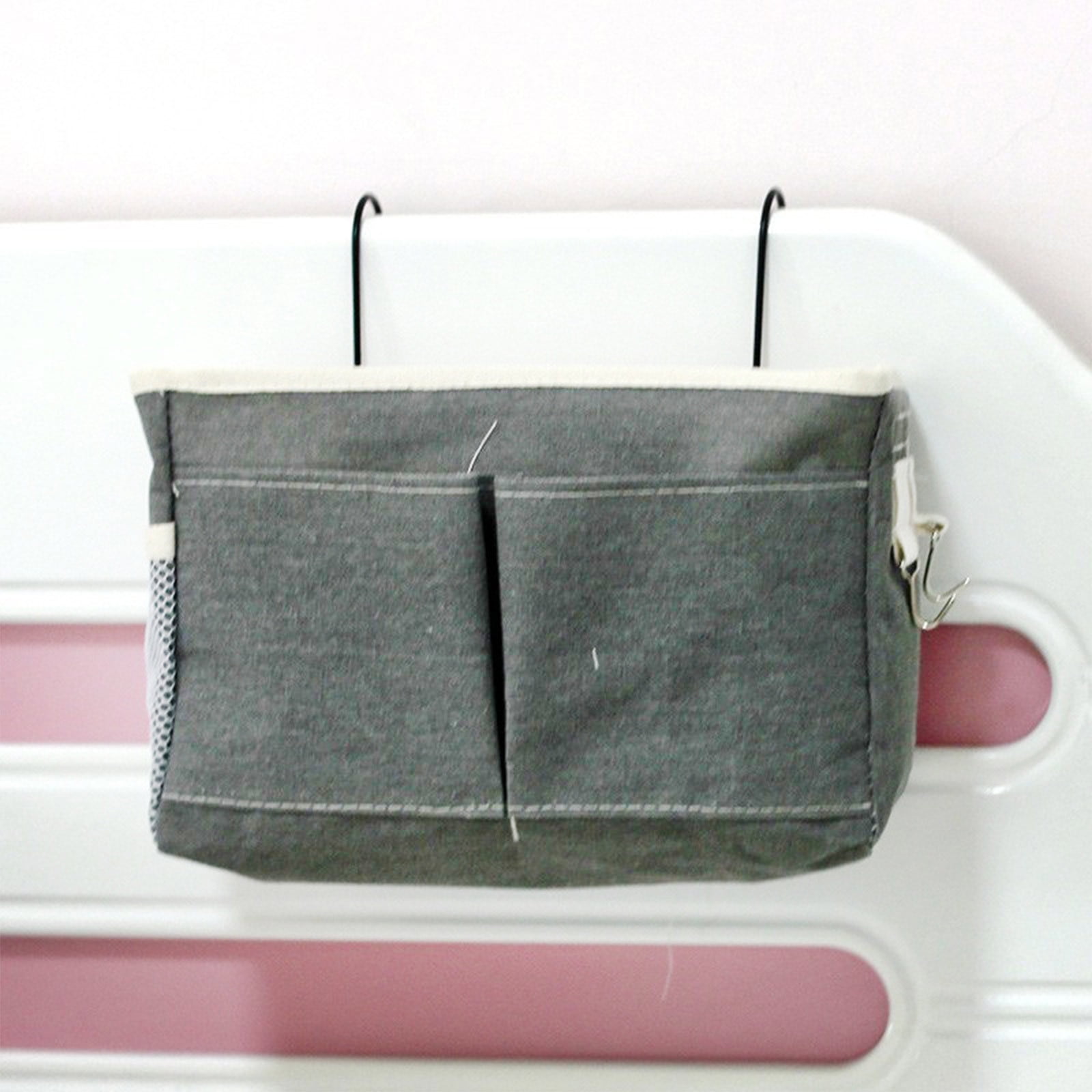 Seplovoe Bedside Hanging Caddy, Multi-Pocket Organizer for Phones ...