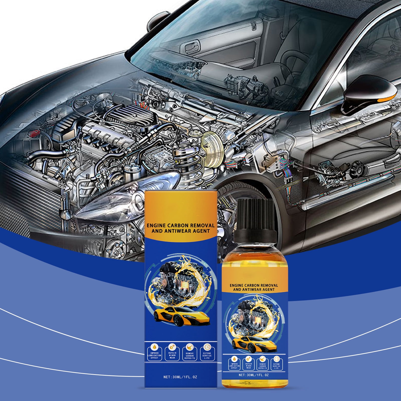 Seplovoe Engine Wear Resistance Protector, Anti-Rust Auto Parts ...