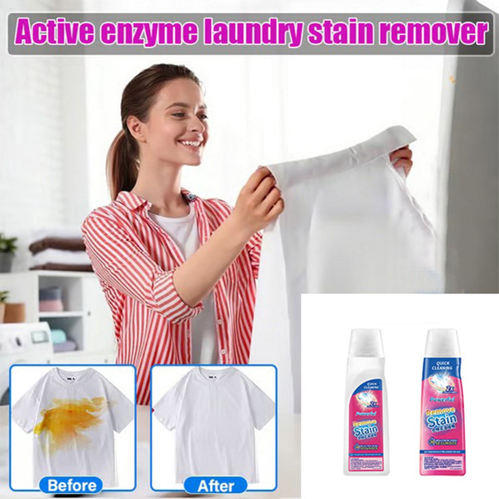 Seplovoe Laundry Stain Remover Gel, Powerful Stain Removal, Deep Fabric ...