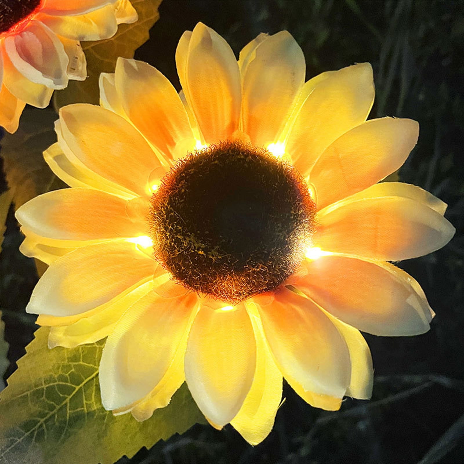 Seplovoe Solar Sunflower Light, Waterproof Outdoor Garden Lamp ...