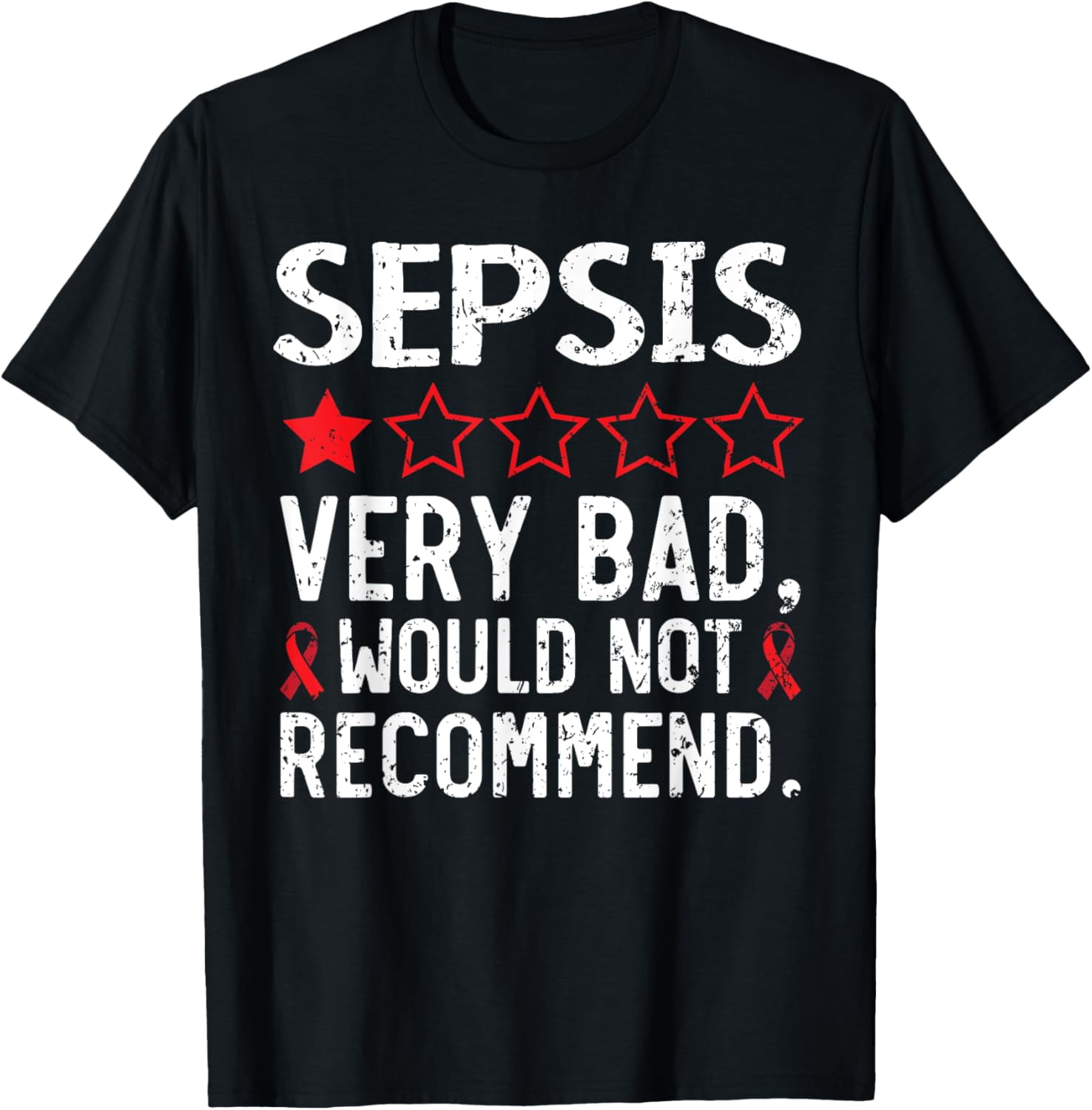 Sepsis Awareness Blood Poisoning Septicaemia Sepsis Warrior T-Shirt ...