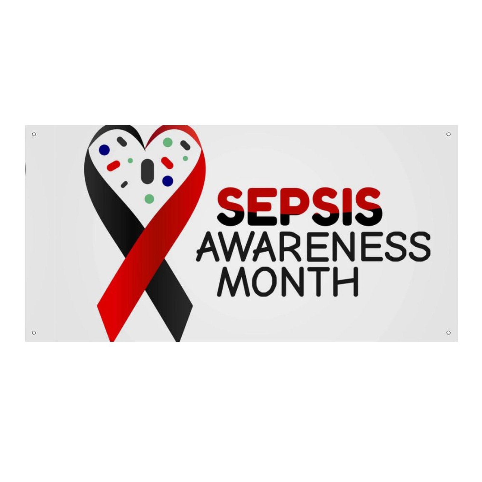 Sepsis Awareness Month Banners Flag Hanging Backdrop Sign Wall ...