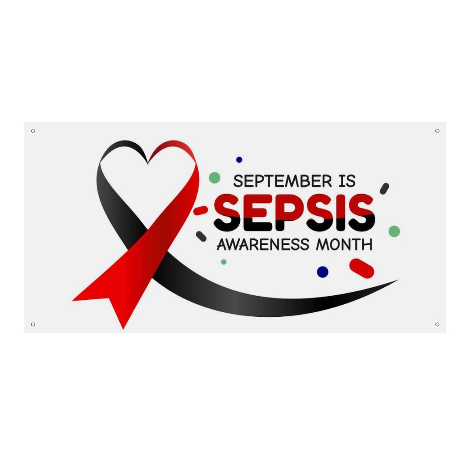 Sepsis Awareness Month Banners Flag Hanging Backdrop Sign Wall ...