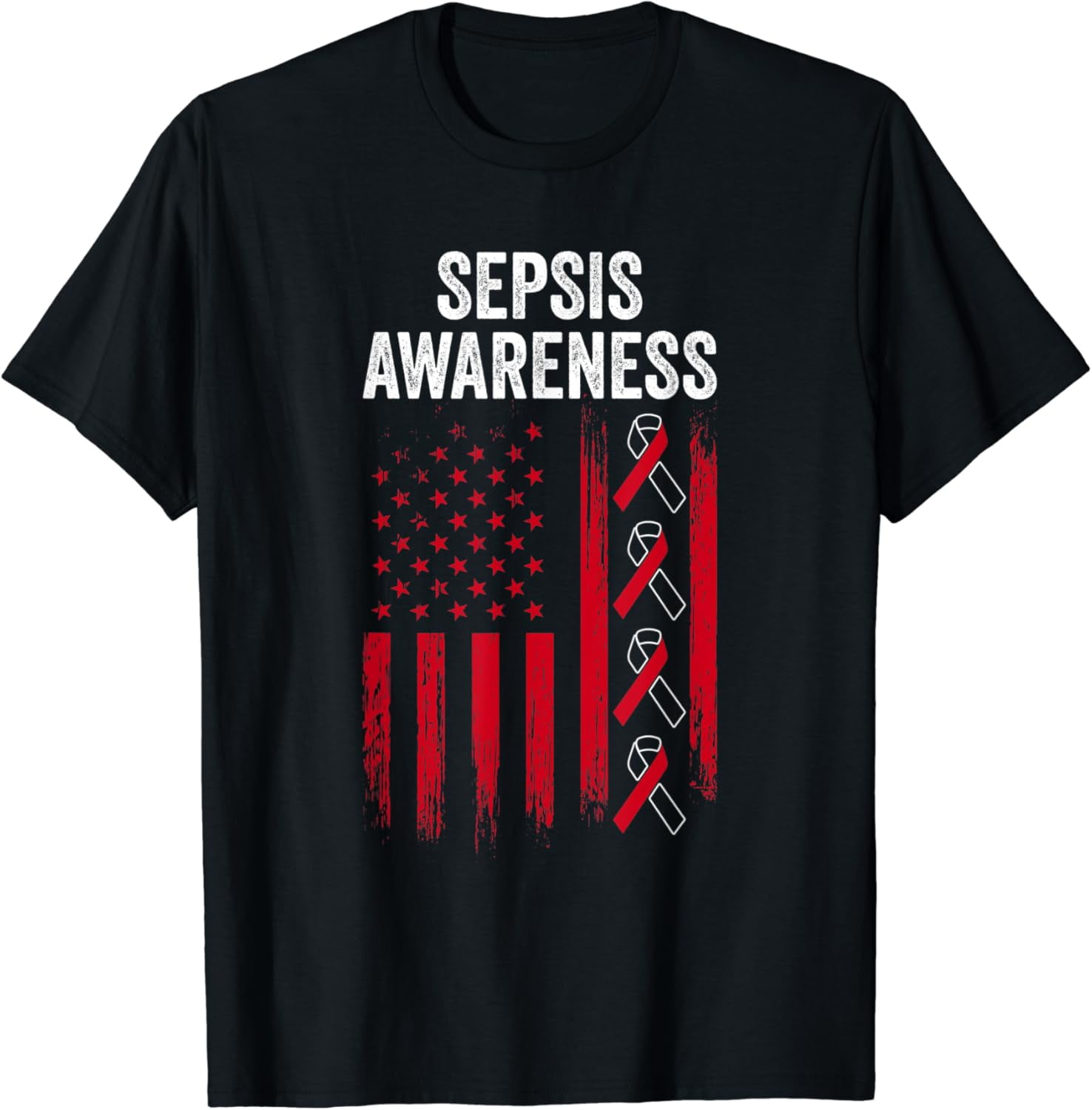 Sepsis Awareness Warrior Survivor Support T-Shirt - Walmart.com