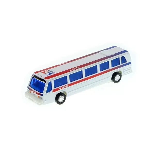 Septa Philadelphia Modern City Bus 6 inch diecast model pull back and ...