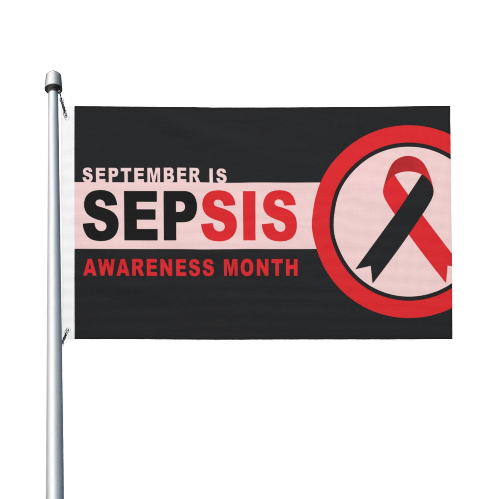 September Is Sepsis Awareness Month Garden Flags 3x5 Ft Decoration ...