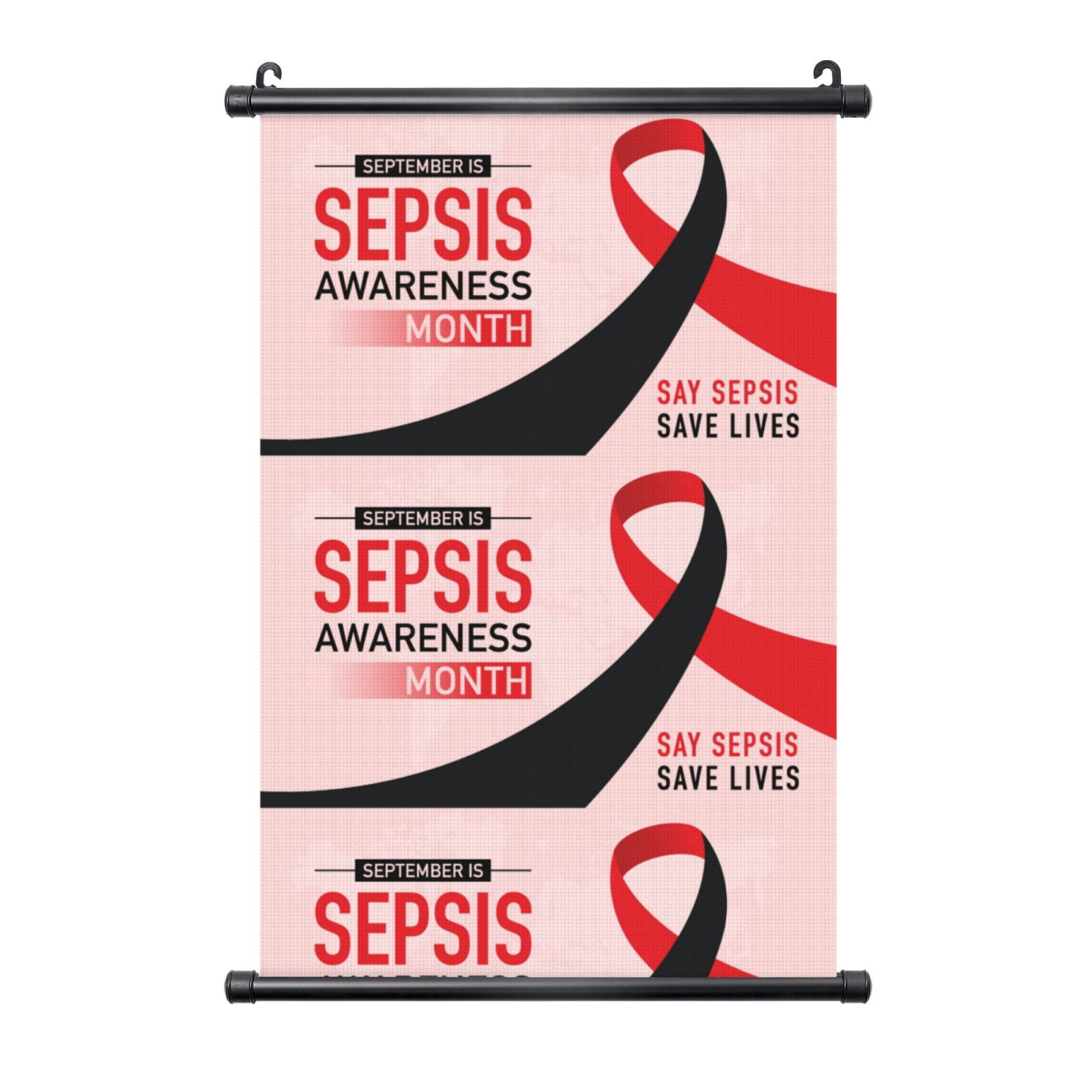September Is Sepsis Awareness Month Poster Wall Art Banner Backdrop ...