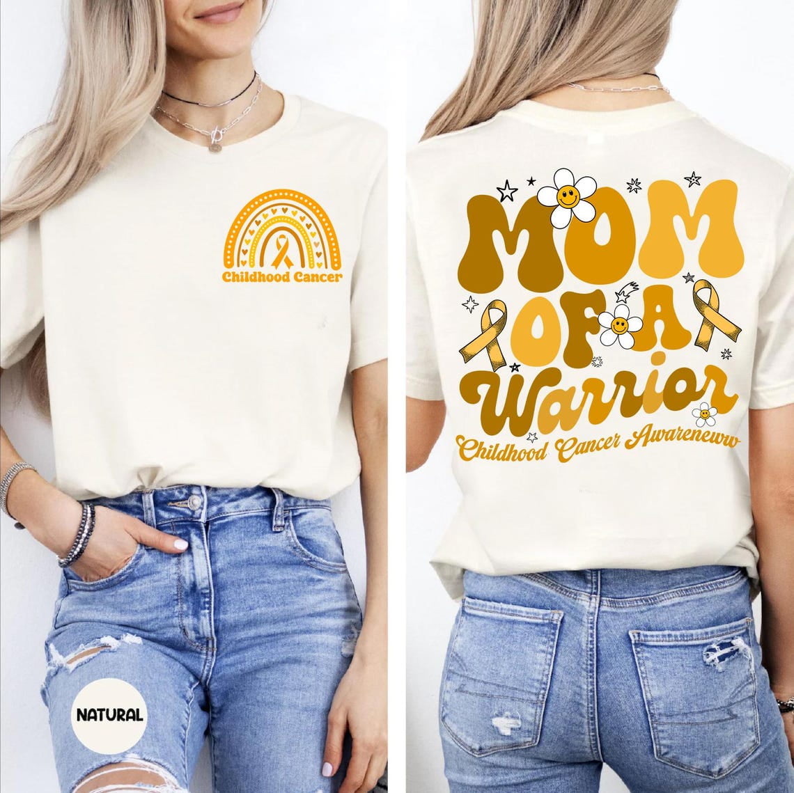 In September We Wear Gold Childhood Cancer Fighter Shirt, Mom Childhood ...