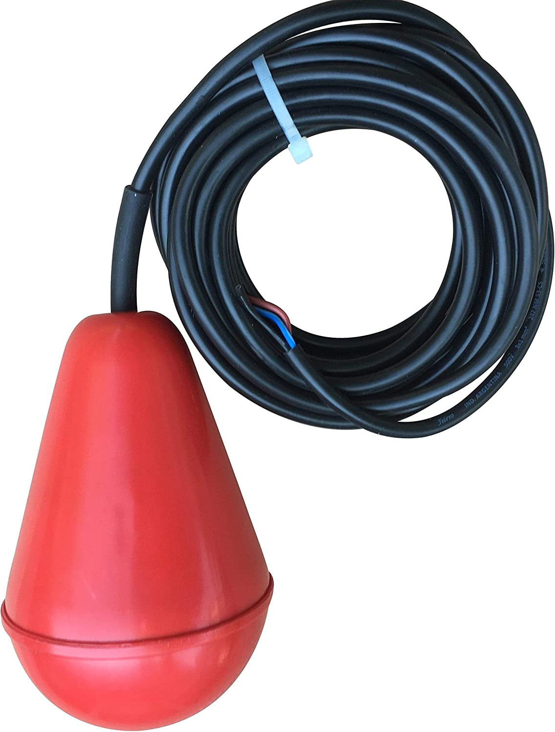 Septic/Sewage Wire Lead Float Switch, 20 Foot Length, Rated up to 13 ...