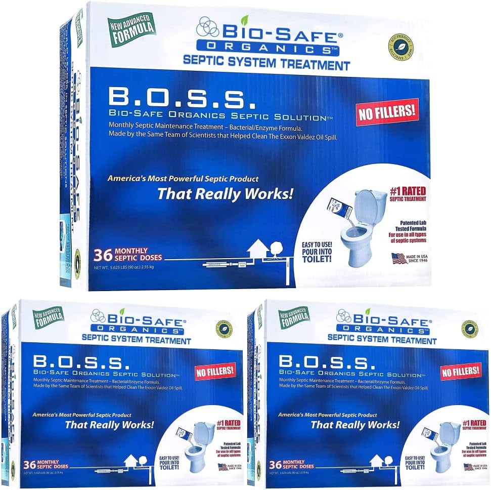 Septic Tank Shock - Small Combo Drainfix & Small BOSS package ...