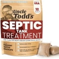 Septic Tank Treatment Pods - (12-Month Supply) - Powerful Enzyme & Live ...