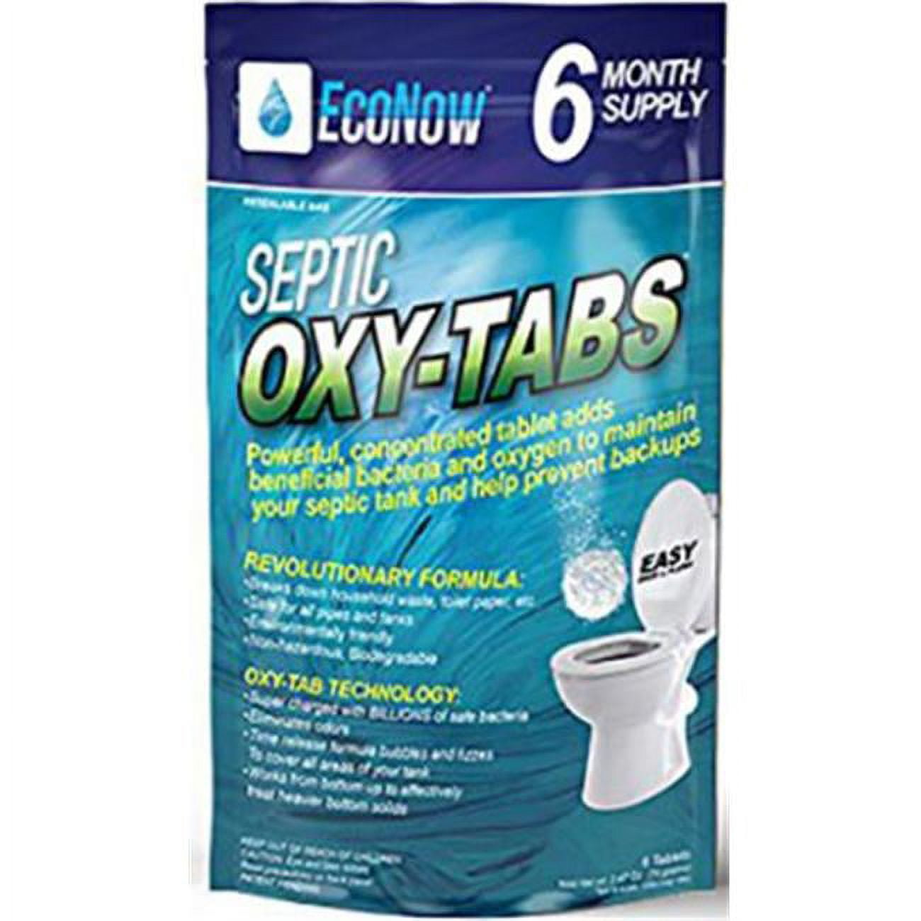 Septic Tank Treatment with Oxy Tab - Walmart.com