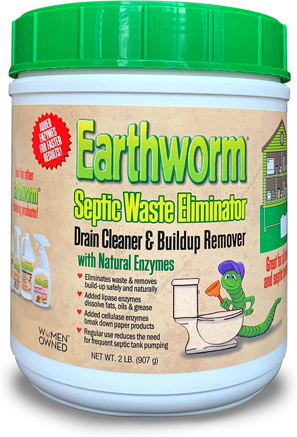 Septic Waste Eliminator - 2lb Powder for Cleaning Septic Tanks and ...
