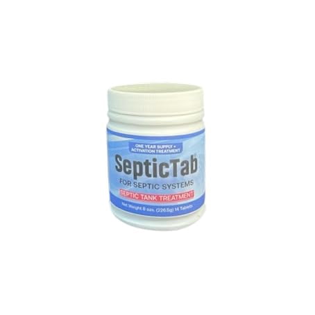 SepticTab Bio Tablet Septic Tank Treatment - 14 Count One Year Supply ...