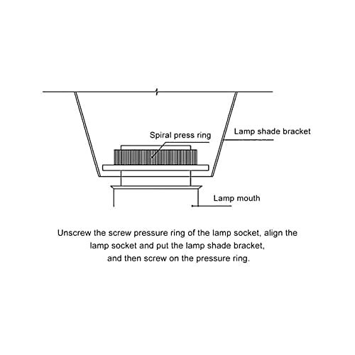 Septpenta Metal Lamp Shade, Wrought Iron Lampshade Carved Forest, E27 ...