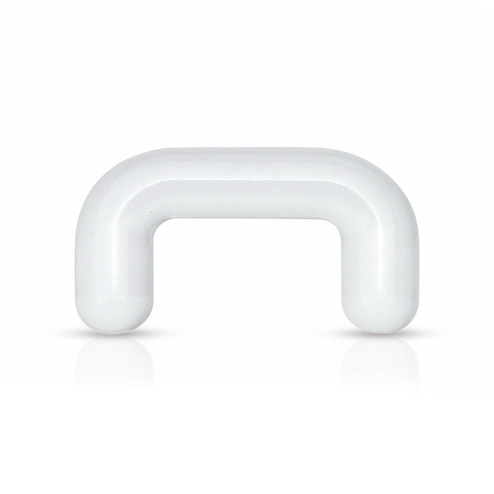 Septum Piercing Clear Retainer Jewelry 10g , 12g, 14g, 16g Available ...