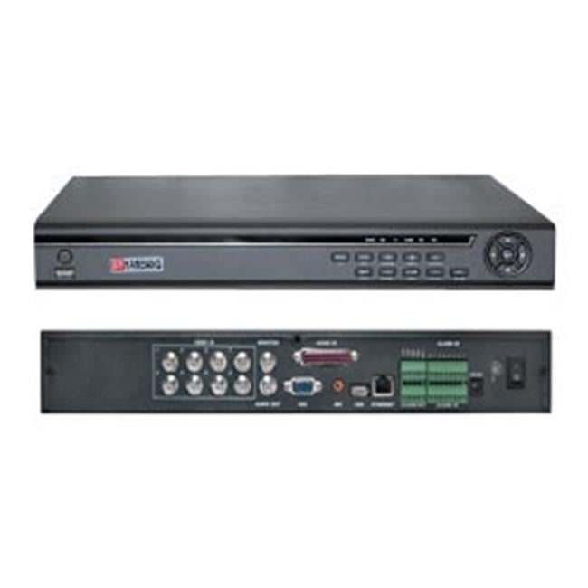 SeqCam Network Security DVR with 8 Channels-H.264-RS 485-USB Backup ...