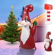 Zaer ltd Life-Size Victorian Santa Sleigh, Outdoor Christmas Decoration ...