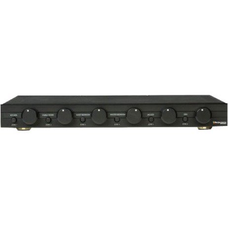 Sequence 6-Way Impedance Matching Speaker Selector With Volume Control - Walmart.com