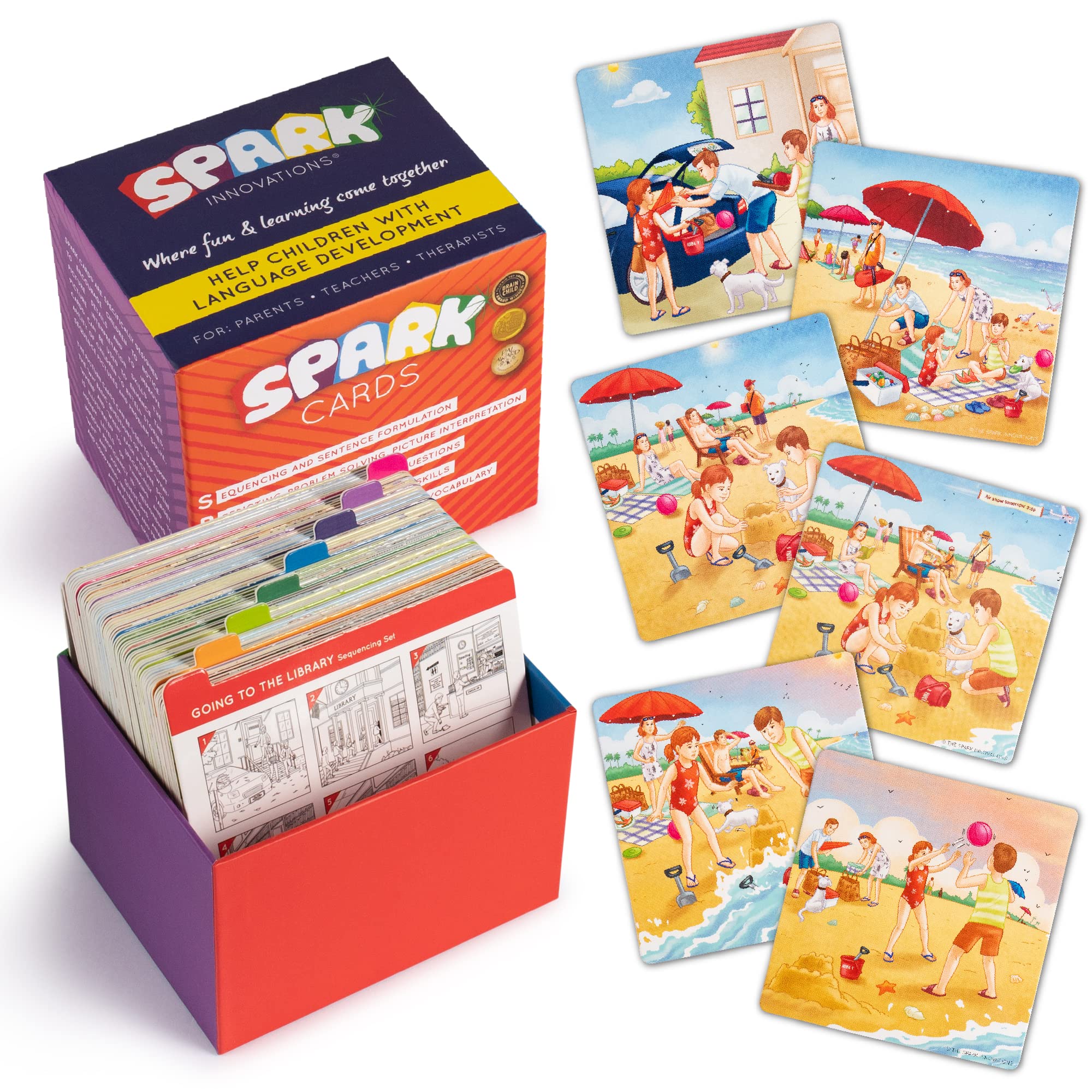 Sequence Cards for Storytelling, STF9 Speech Therapy Game, Special ...