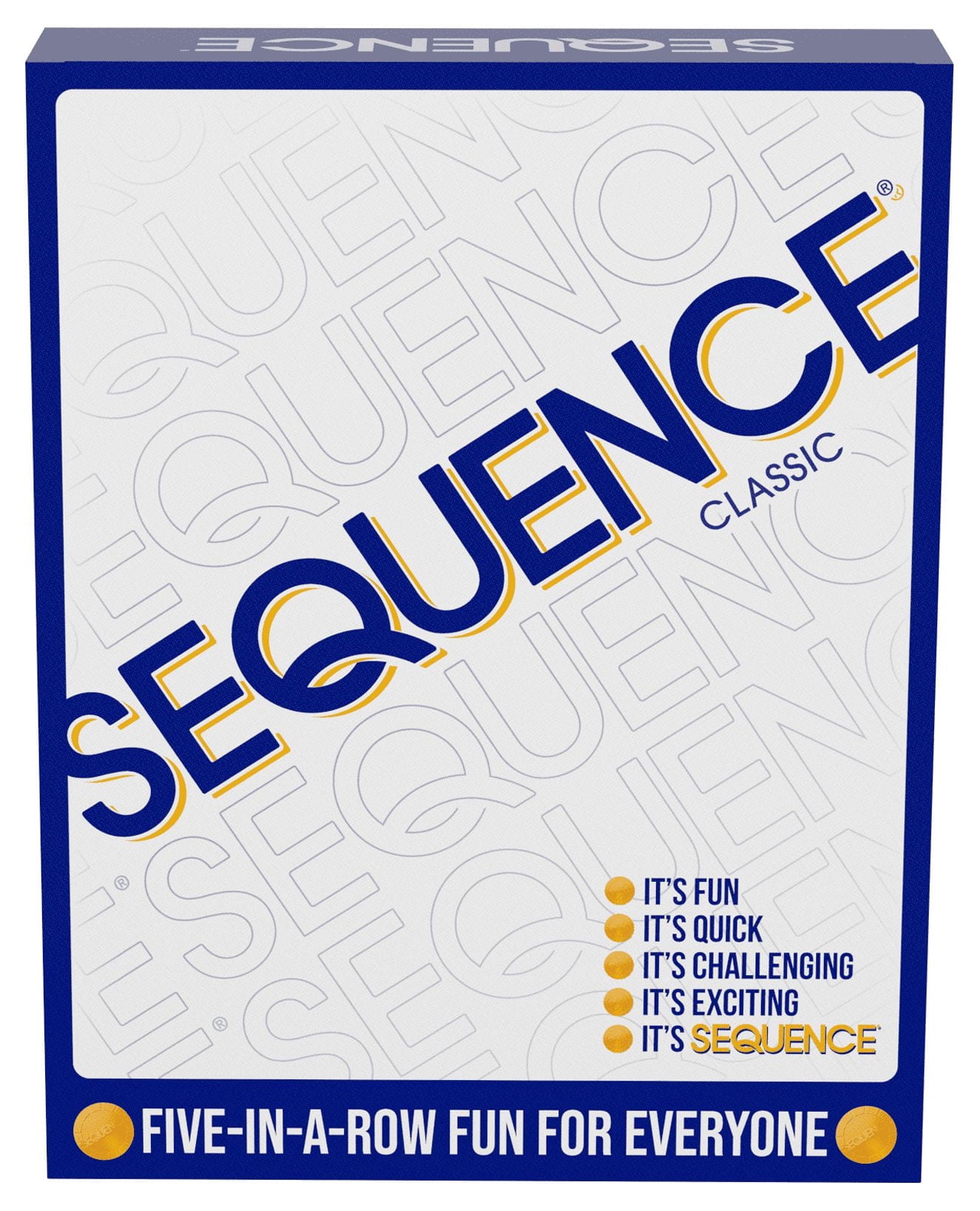 Sequence Classic Board Game – Five-in-a-Row Family Strategy Game ...