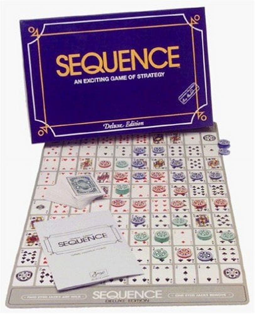 Sequence - Exciting Game of Strategy - Deluxe Edition - Walmart.com