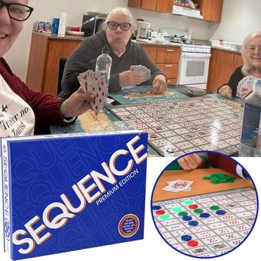 Pressman Games - Jumbo Sequence Board Game for Large Group, Adults and ...
