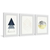 Sequence of Shapes Triptych - Walmart.com