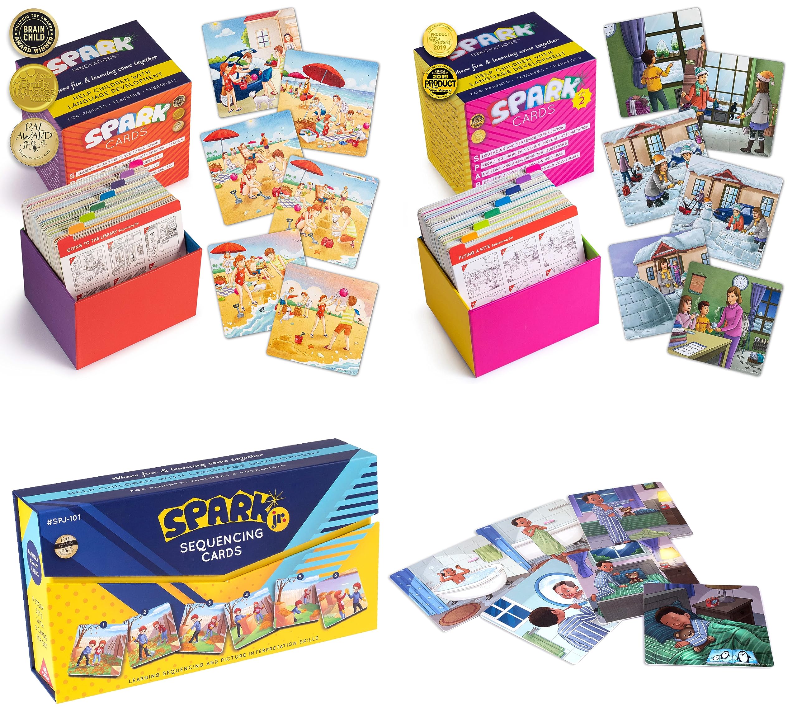 Sequencing Cards for Storytelling YPF5 and Speech Therapy Game, Special ...