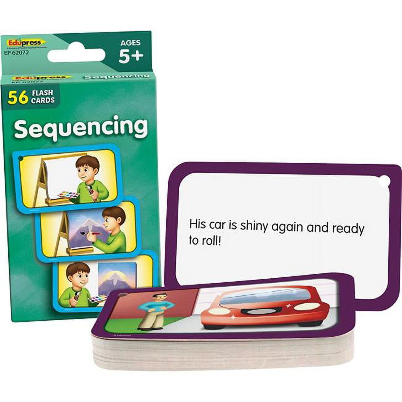 Sequencing Flash Cards - Walmart.com