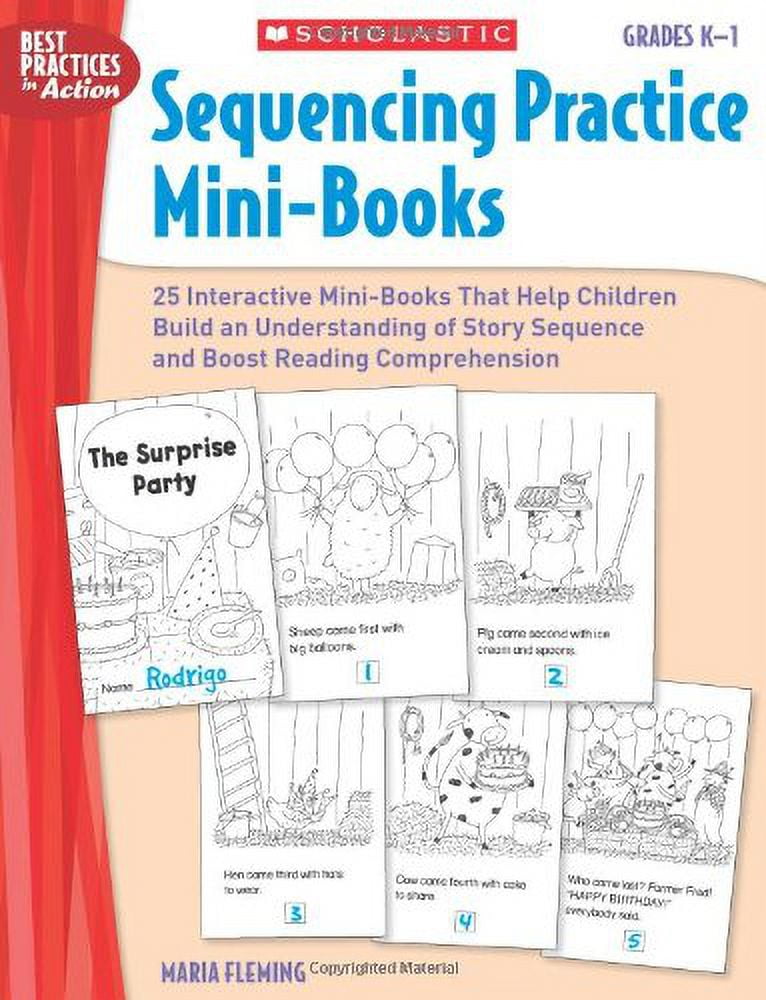 Pre-Owned Sequencing Practice Mini-Books: Grades K1: 25 Interactive ...