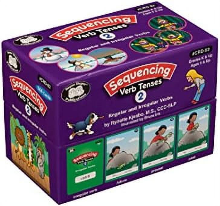 | Sequencing Regular And Irregular Verb Tenses Set 2 Fun Deck ...