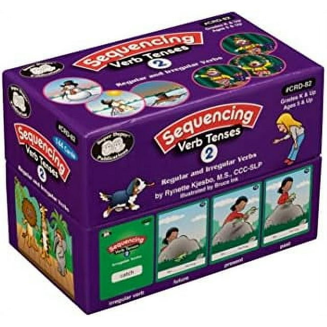 | Sequencing Regular And Irregular Verb Tenses Set 2 Fun Deck ...