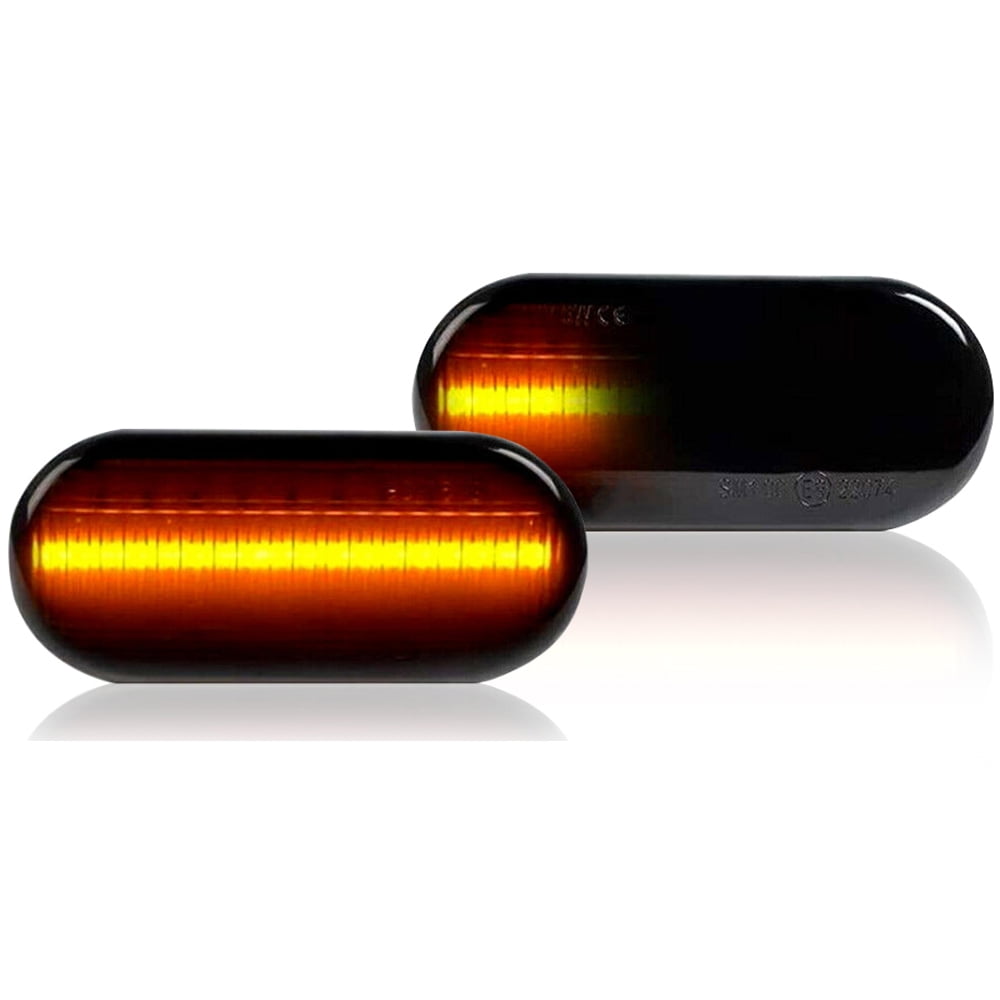 Sequential Amber LED Side Marker Signal Light for VW MK4 Golf Jetta GTI ...