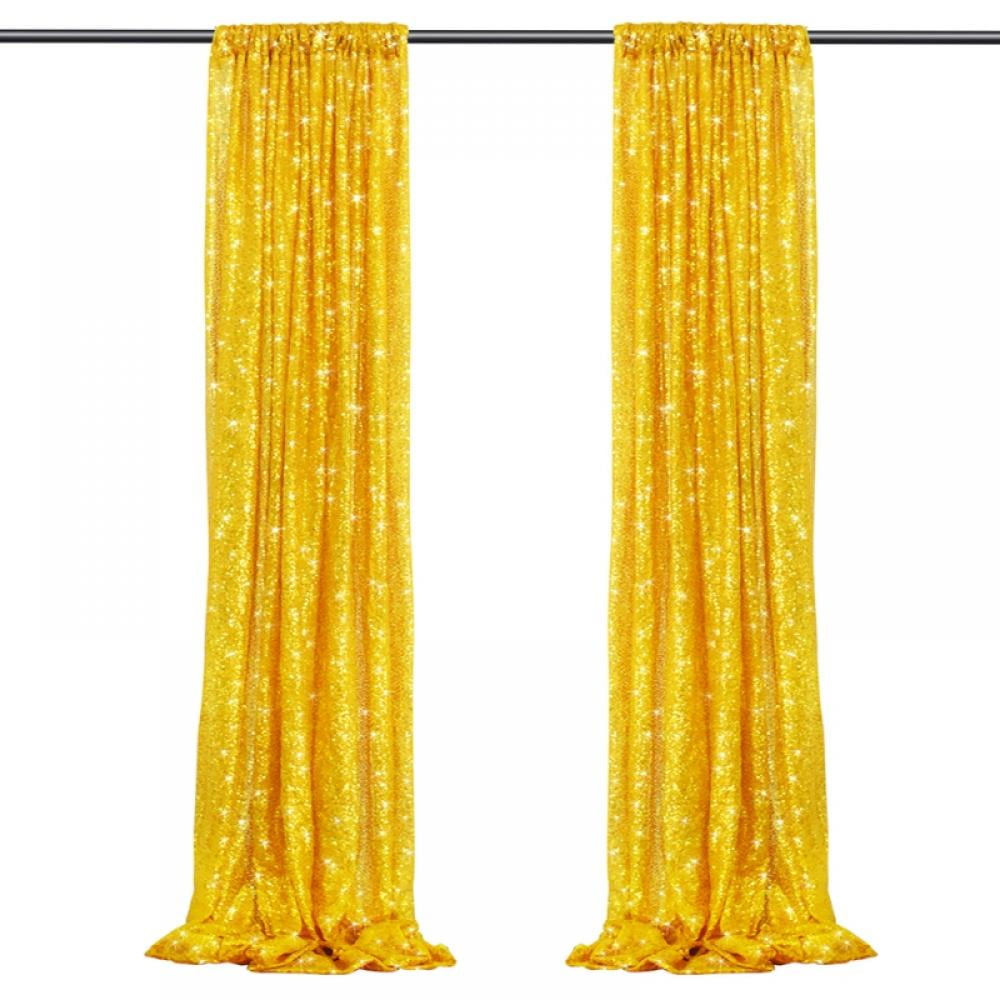 Walmart Sequin Blackout Curtain Panel Drapes, Shimmer, Sparkle, Home ...