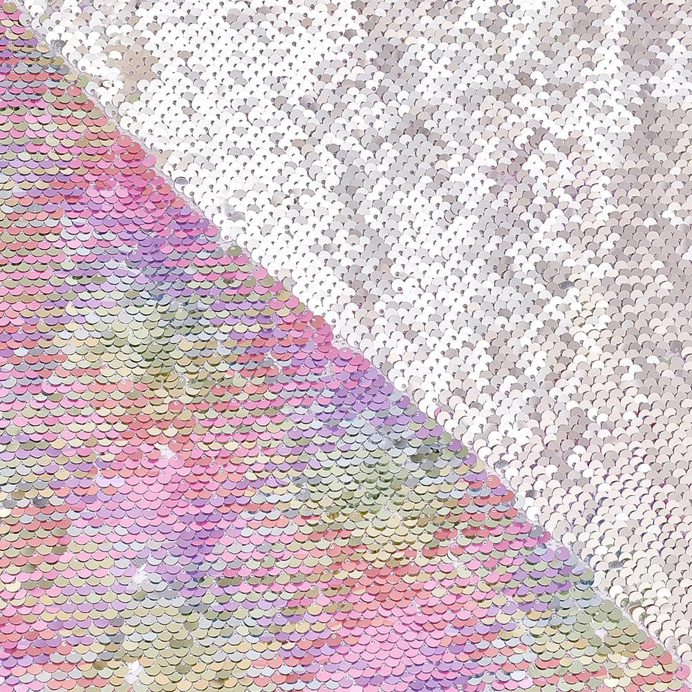 Sequin Fabric by The Yard Flip UP Reversible Sequin Fabric for Sewing ...