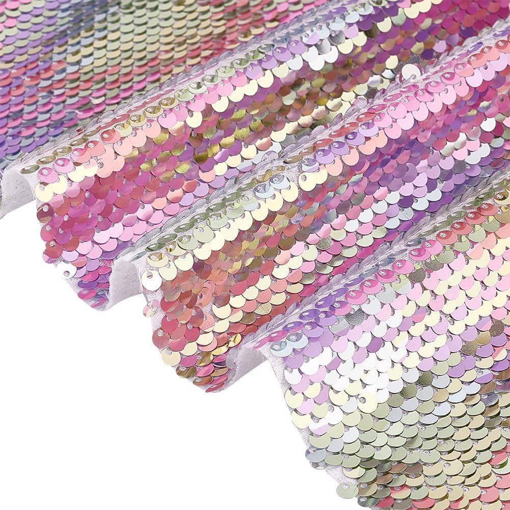 Sequin Fabric by The Yard Flip UP Reversible Sequin Fabric for Sewing ...