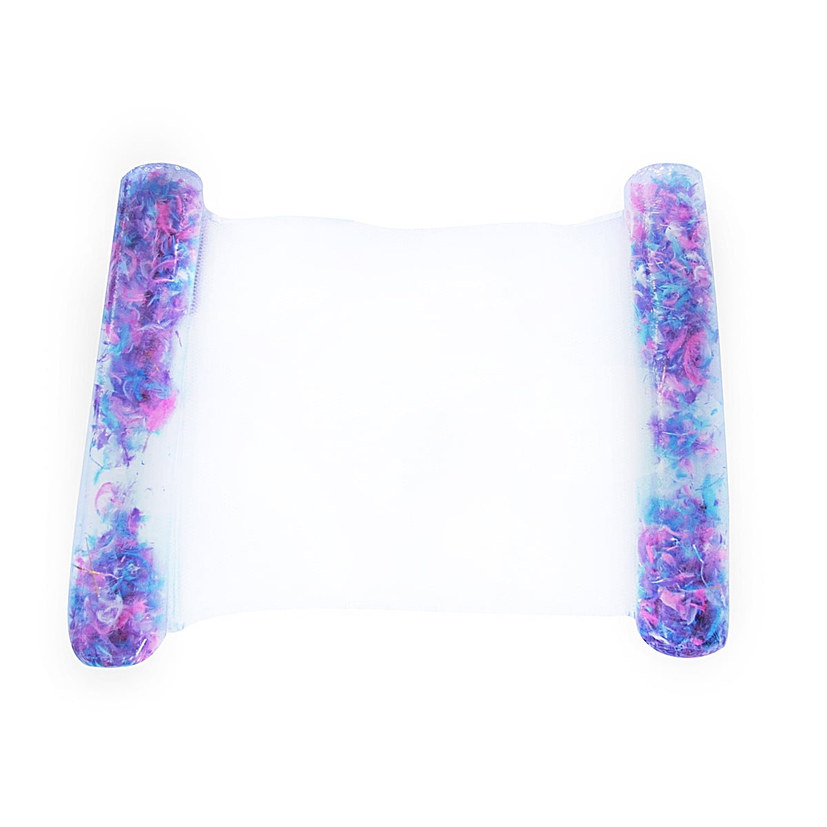 Sequin Feather 4-In-1 Pool Noodle Hammock Float Adult Inflatable Water ...