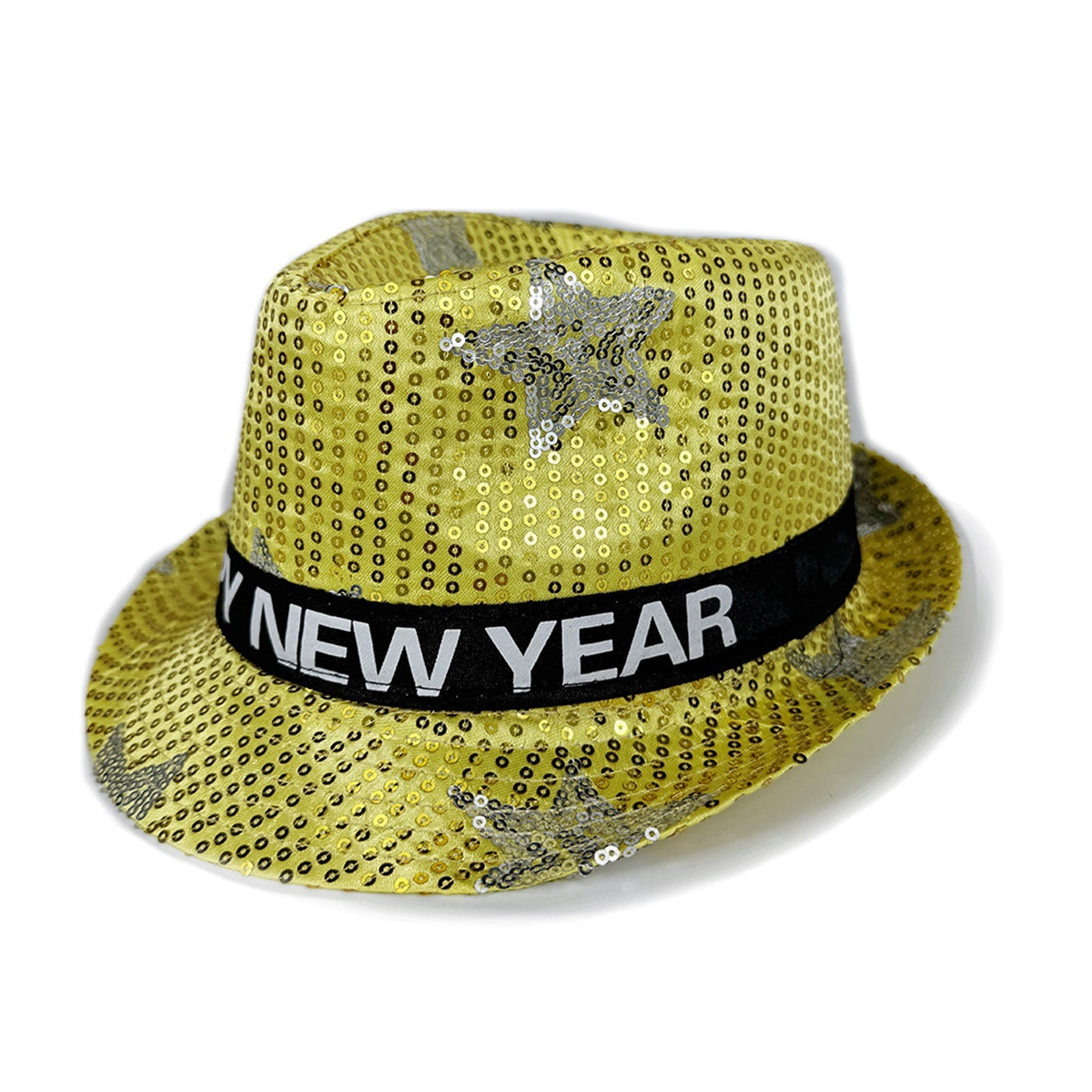 Sequin Jazz Hat Party Hat For New Year Celebration Festive Sequin ...