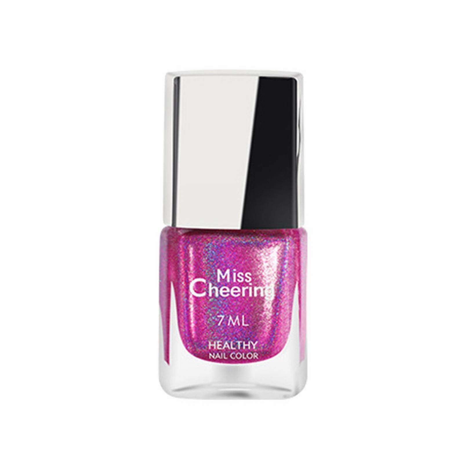 Sequin Nail Polish Colorful Nail Polish 7ml Stones for Nails Rhinestone ...