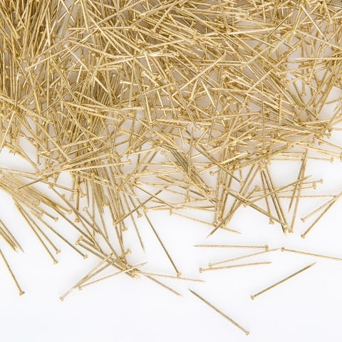 Sequin Pins - Gold - 3/4 inch - 100 grams - Walmart.com