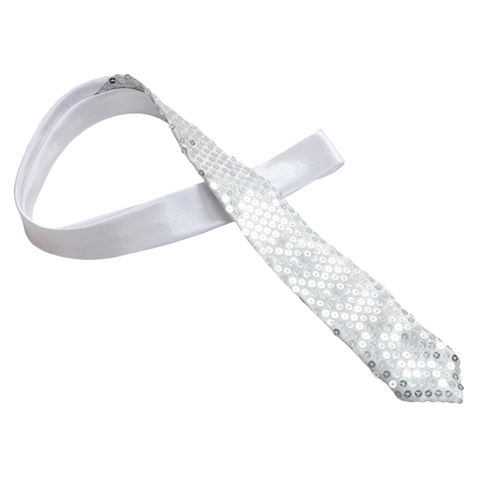Sequined Men's And Women's Sequined Tie Formal Wedding Evening Party ...