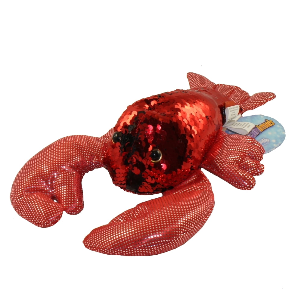 Sequinimals Sequin Plush LobsterAdorable Stuffed Animal by Reversible ...