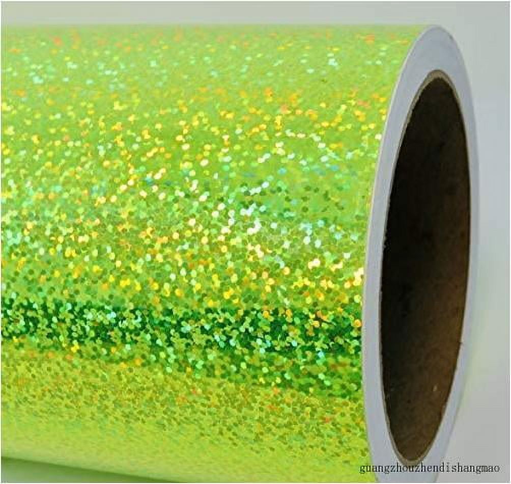 Sequins Holographic Glitter Sign Vinyl, With Self-Adhesive (24 Inch X ...