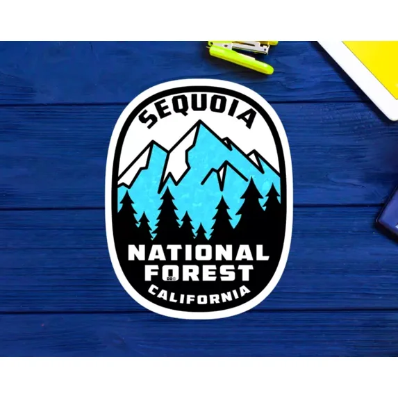 Sequoia National Forest Decal Sticker California Park Sticker Phone ...