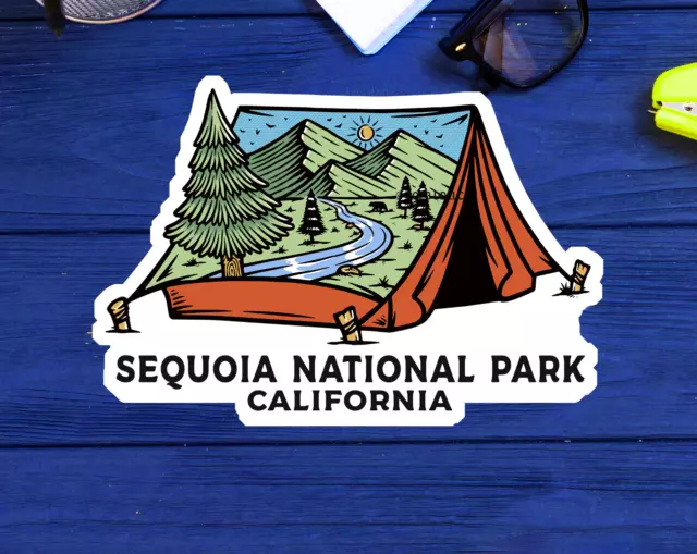 Sequoia National Park Sticker California Decal Sticker Waterproof Phone ...