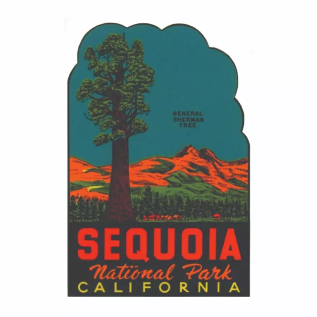 Sequoia National Park Sticker California National Park Decal Phone ...