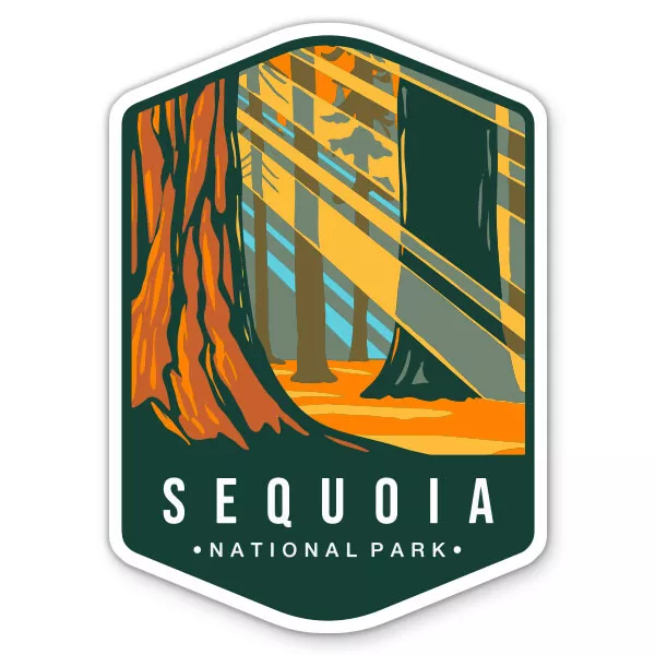 Sequoia National Park Sticker Phone Decal Water Bottle Stickers Car ...